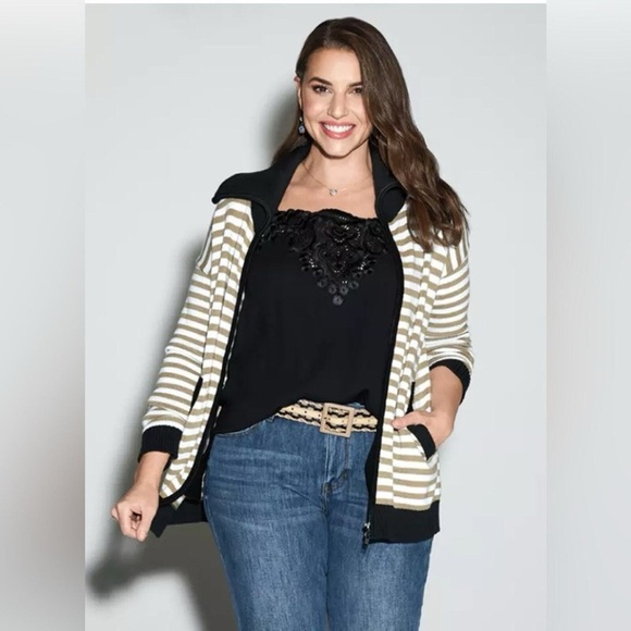 CAbi | Sweaters | Cabi Mascot Cardigan 6448 Size Small Spring Season ...